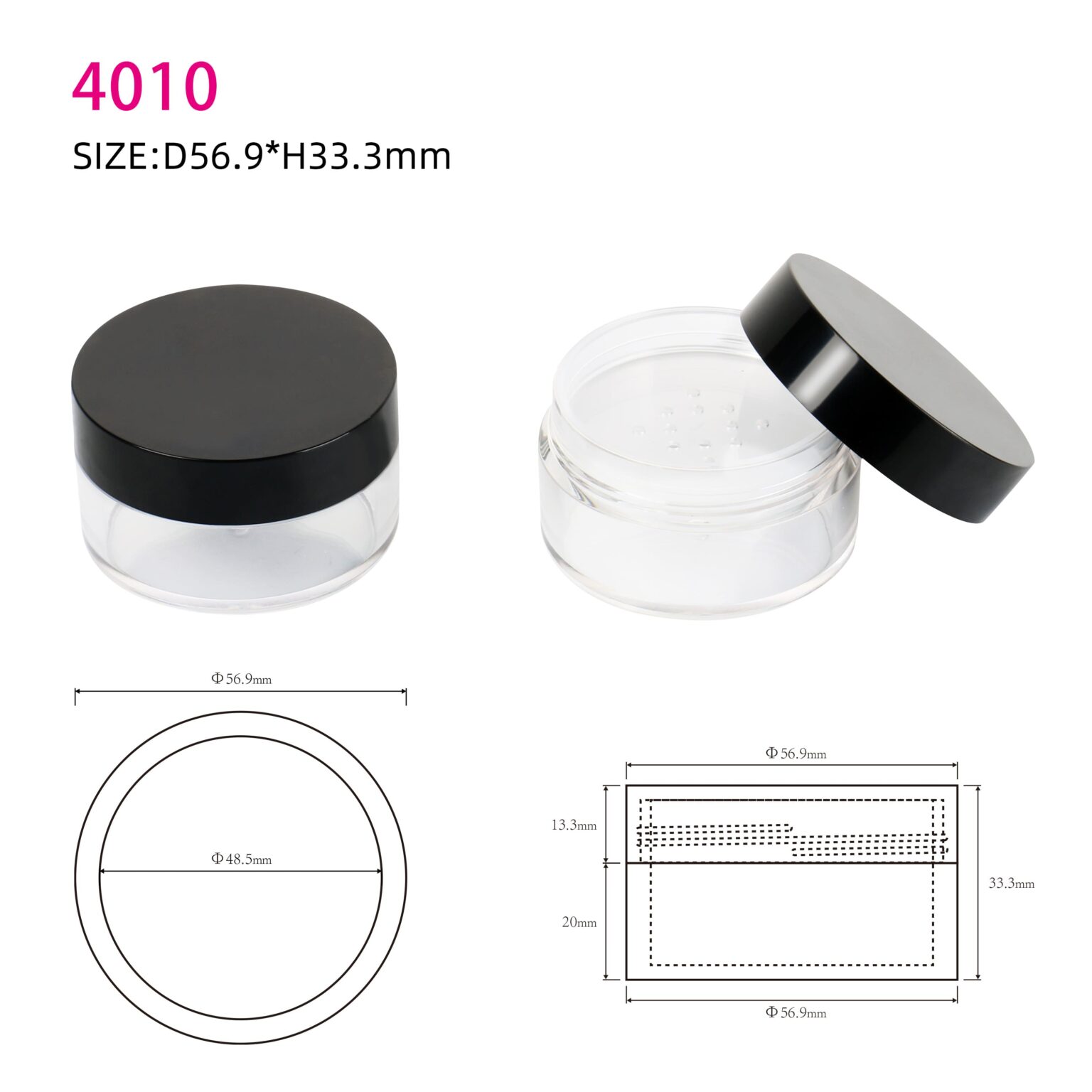 Loose Powder Cases | Custom Cosmetic Packaging Solutions